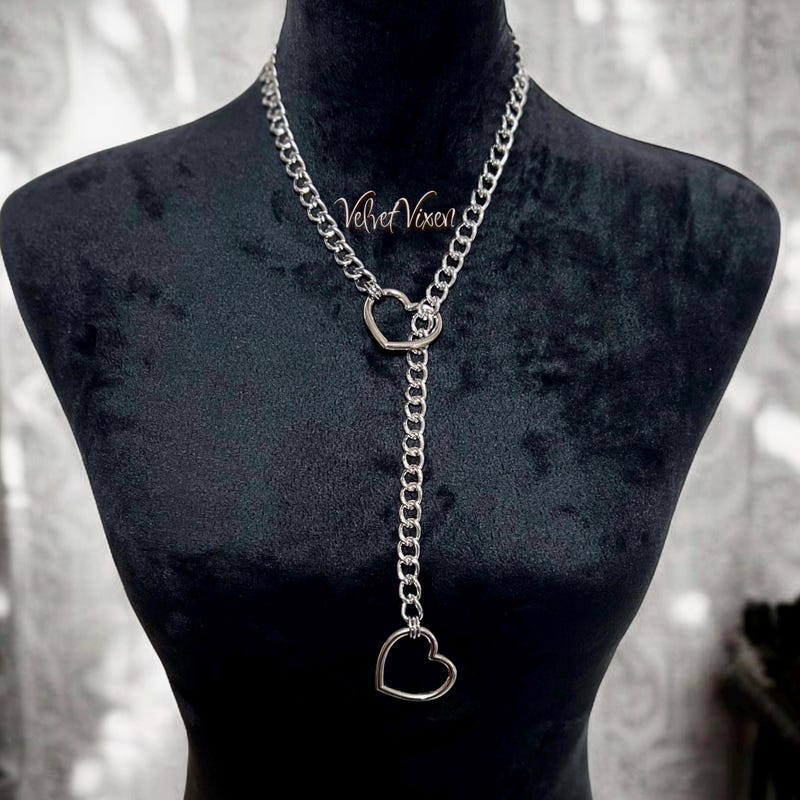 Heart Slip Chain - Etsy