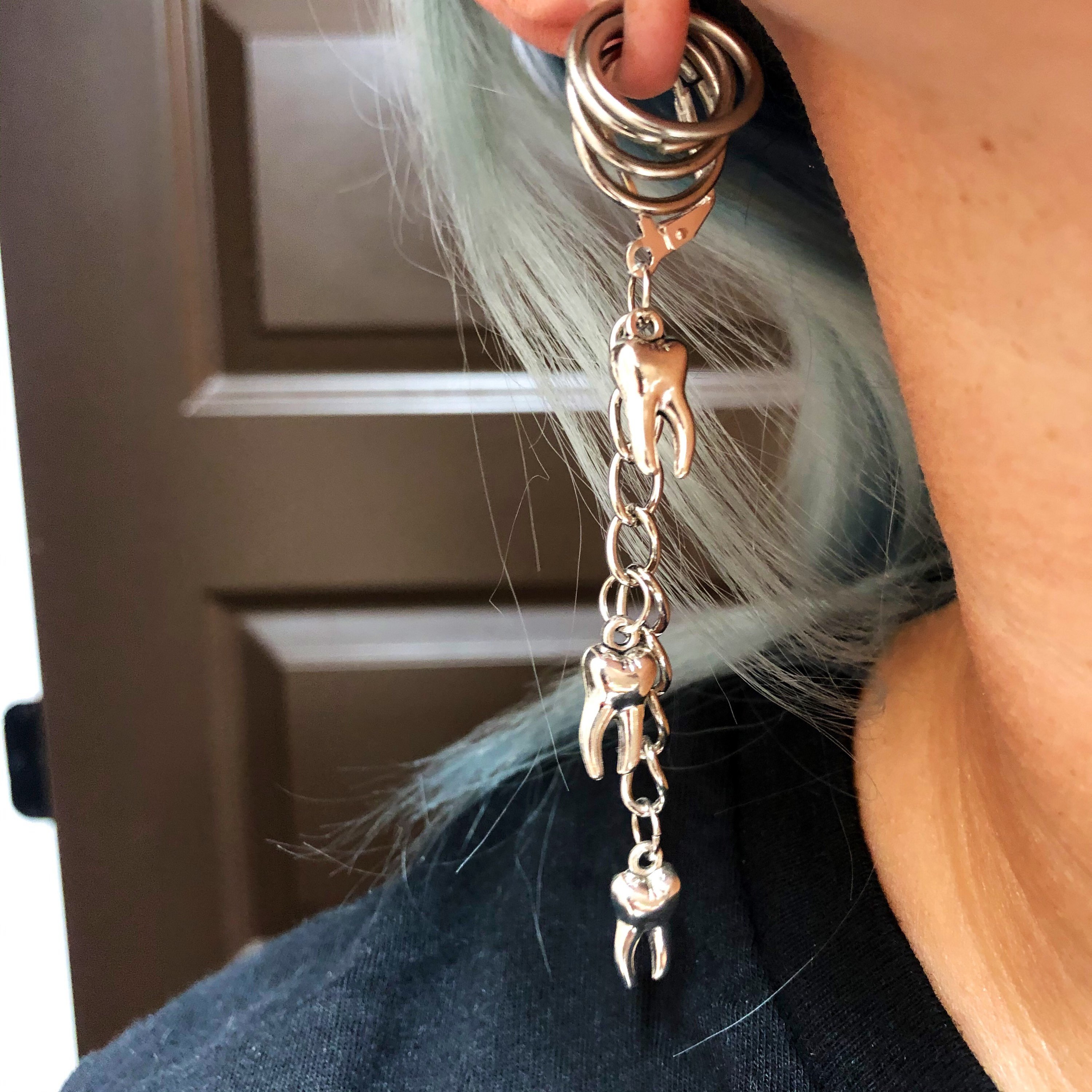 Tooth Dangle Earrings Teeth Earrings Halloween Earrings - Etsy Canada
