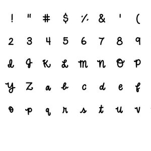 Fat Cursive Font - Etsy