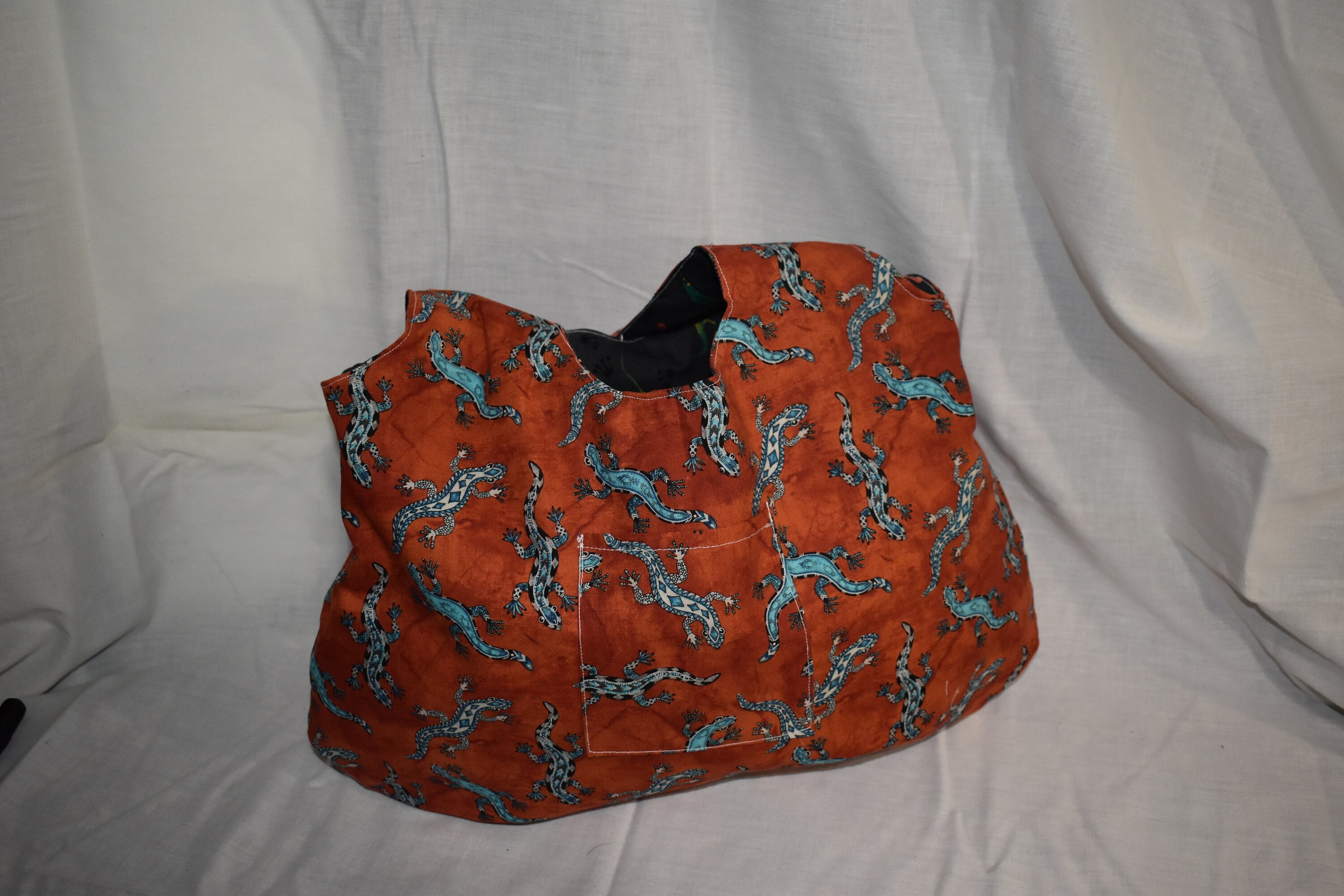 Lizard and Gecko Reversible Shoulder Purse - Etsy UK