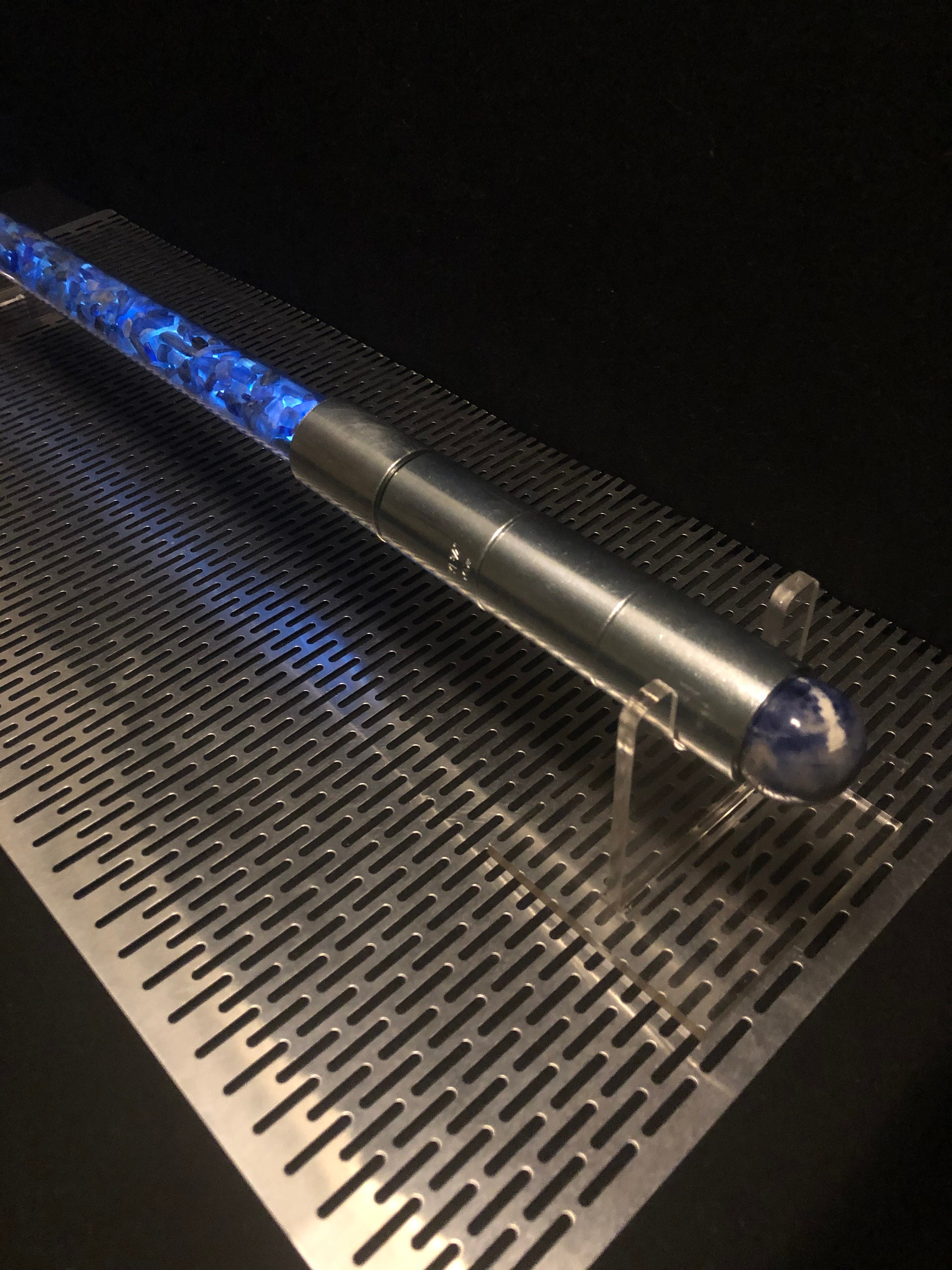 Blue Crystal Saber (select a Stone- Aquamarine, Kyanite, Agate) - Etsy