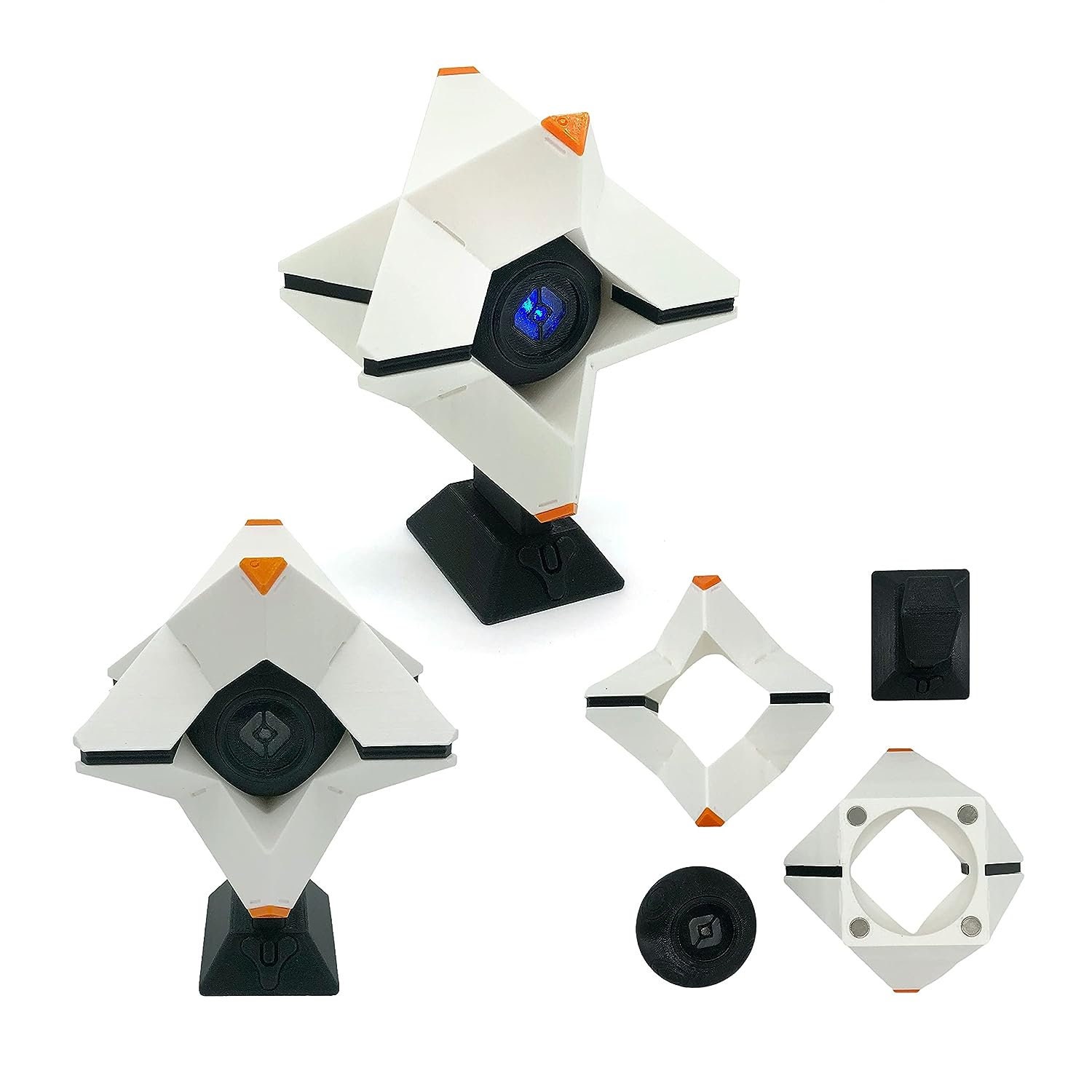 Ghost Shell: 3D Printed Fan Art, Magnetic Closure (5 Inch) - Etsy