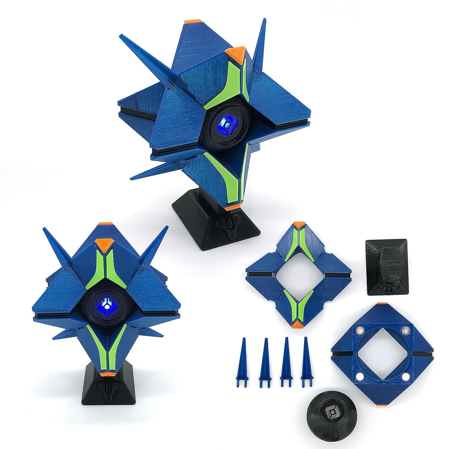 Ghost Shell: 3D Printed Fan Art, Magnetic Closure (5 Inch) - Etsy