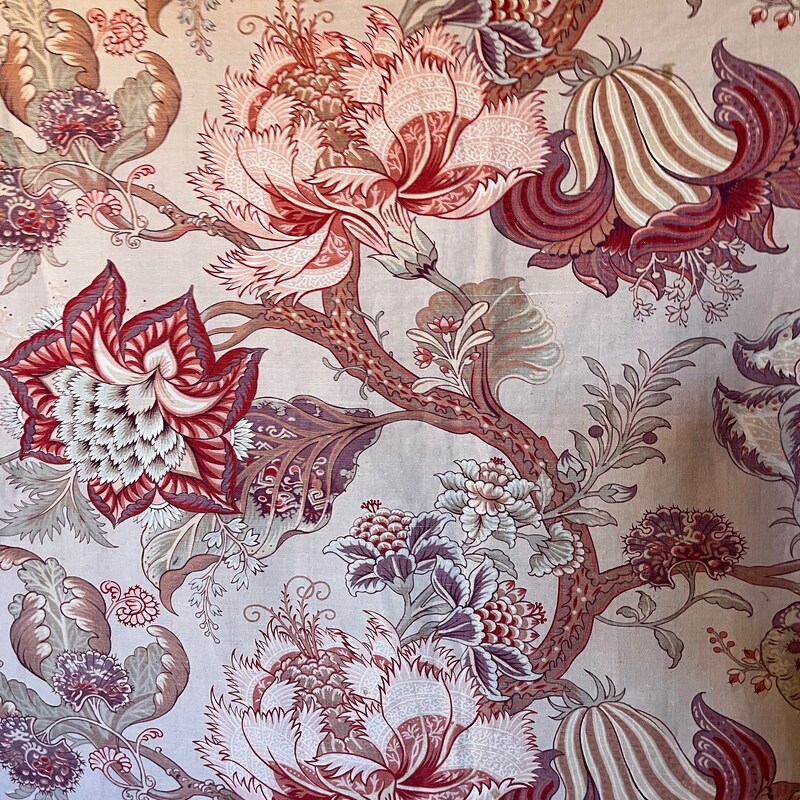 Jacobean Fabric - Etsy