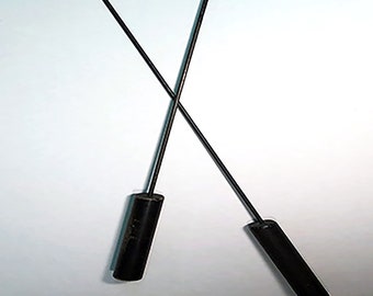 Professional Puppet Arm Rods Black, Green or Blue Arm Rods pair Hand ...