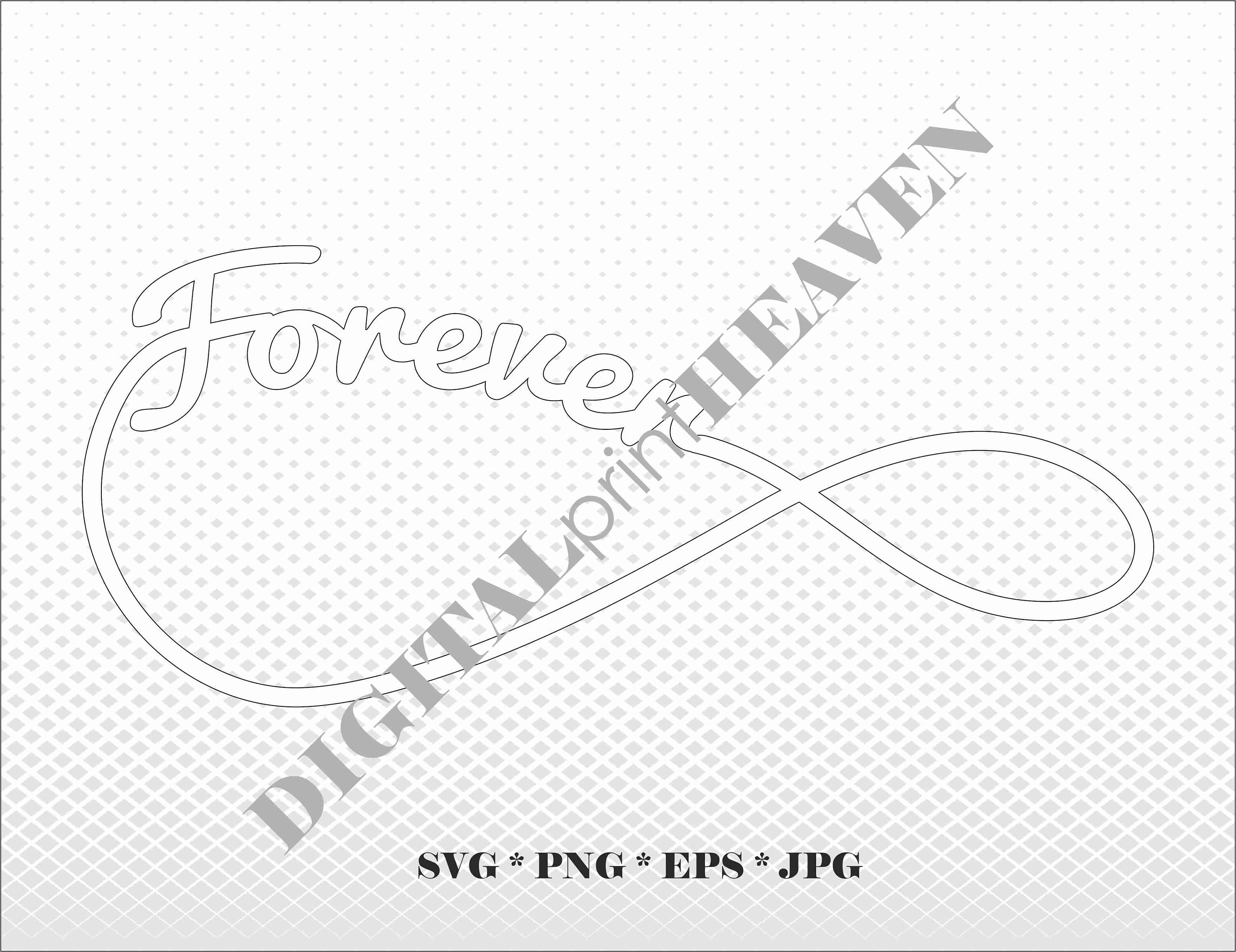 Forever Infiniti Symbol Svg Png Jpg Eps - Etsy UK