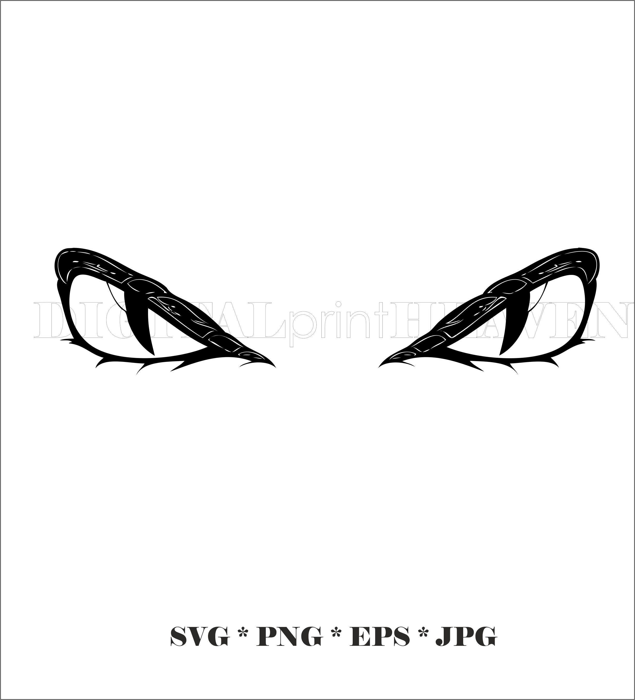 Snake Eyes Svg Png Jpg Eps - Etsy