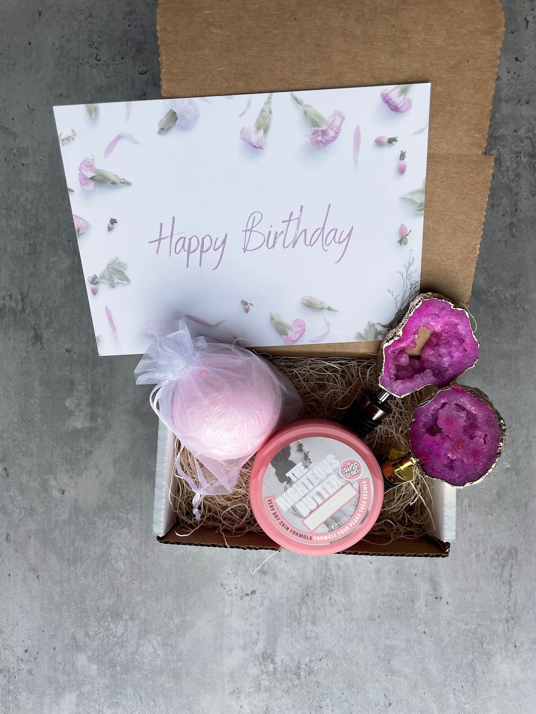 Happy Birthday Pink Gift Box Set | Pink Gift Box for PINK LOVERS | Gift ...