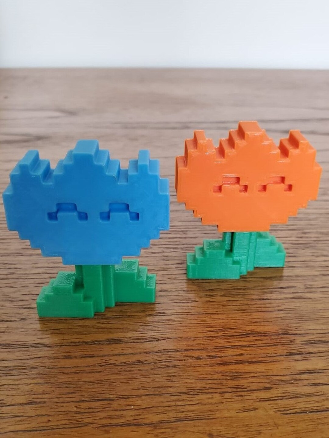 3D Printed 8 Bit Mario Flower Power Up - Etsy