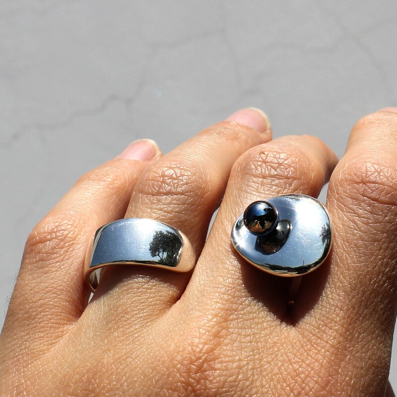 Double Finger Ring - Etsy
