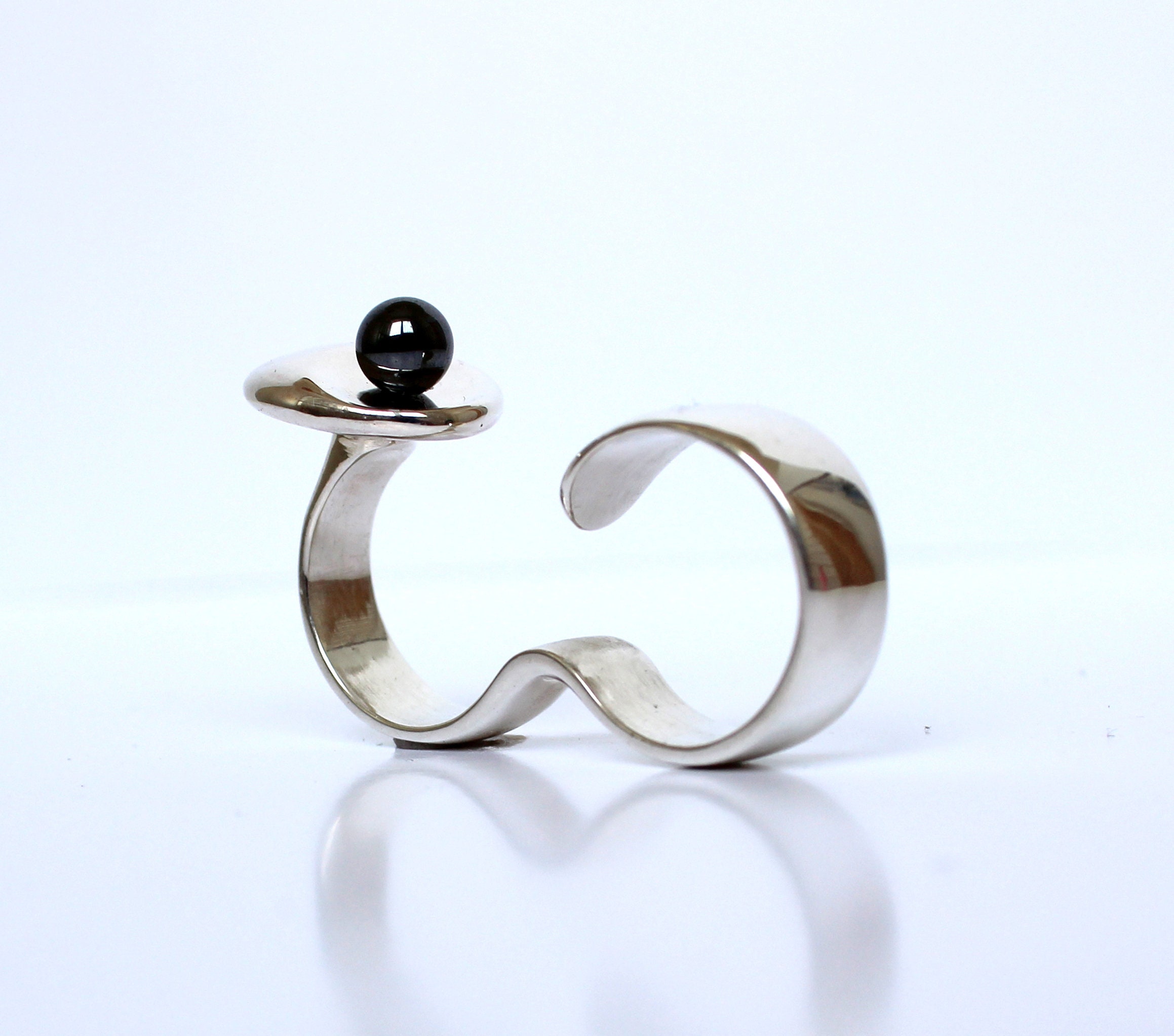 Double Finger Ring Two Finger Ring Double Ring 2 Finger - Etsy