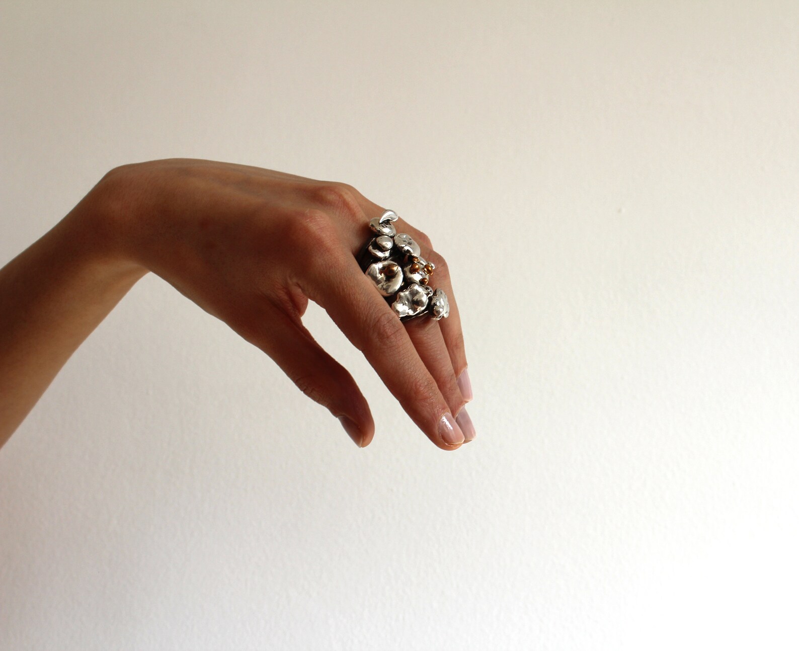 Sterling Silver Statement Rings Build Your Own Stack - Etsy