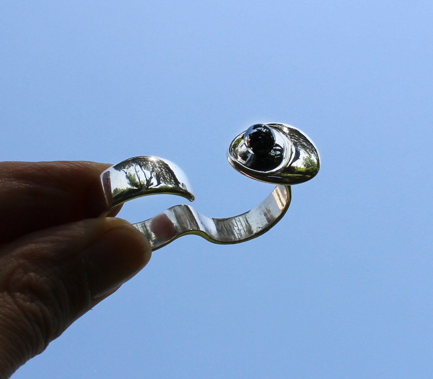 Double Finger Ring Two Finger Ring Double Ring 2 Finger - Etsy