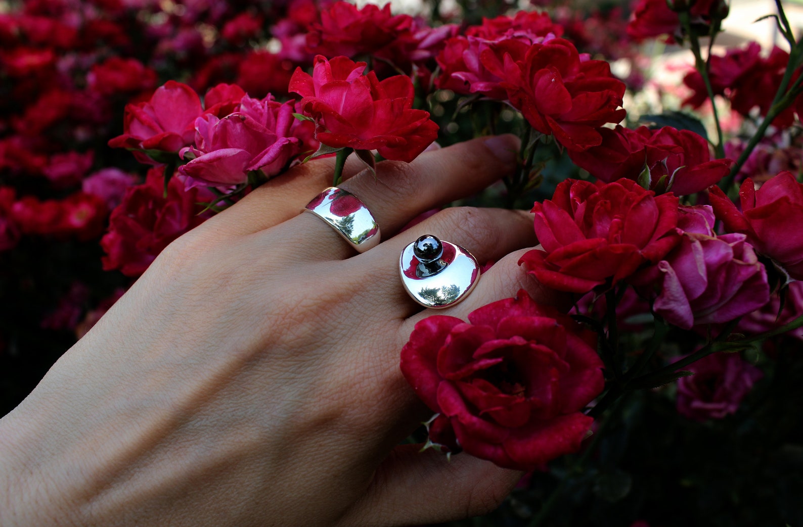 Double Finger Ring Two Finger Ring Double Ring 2 Finger - Etsy