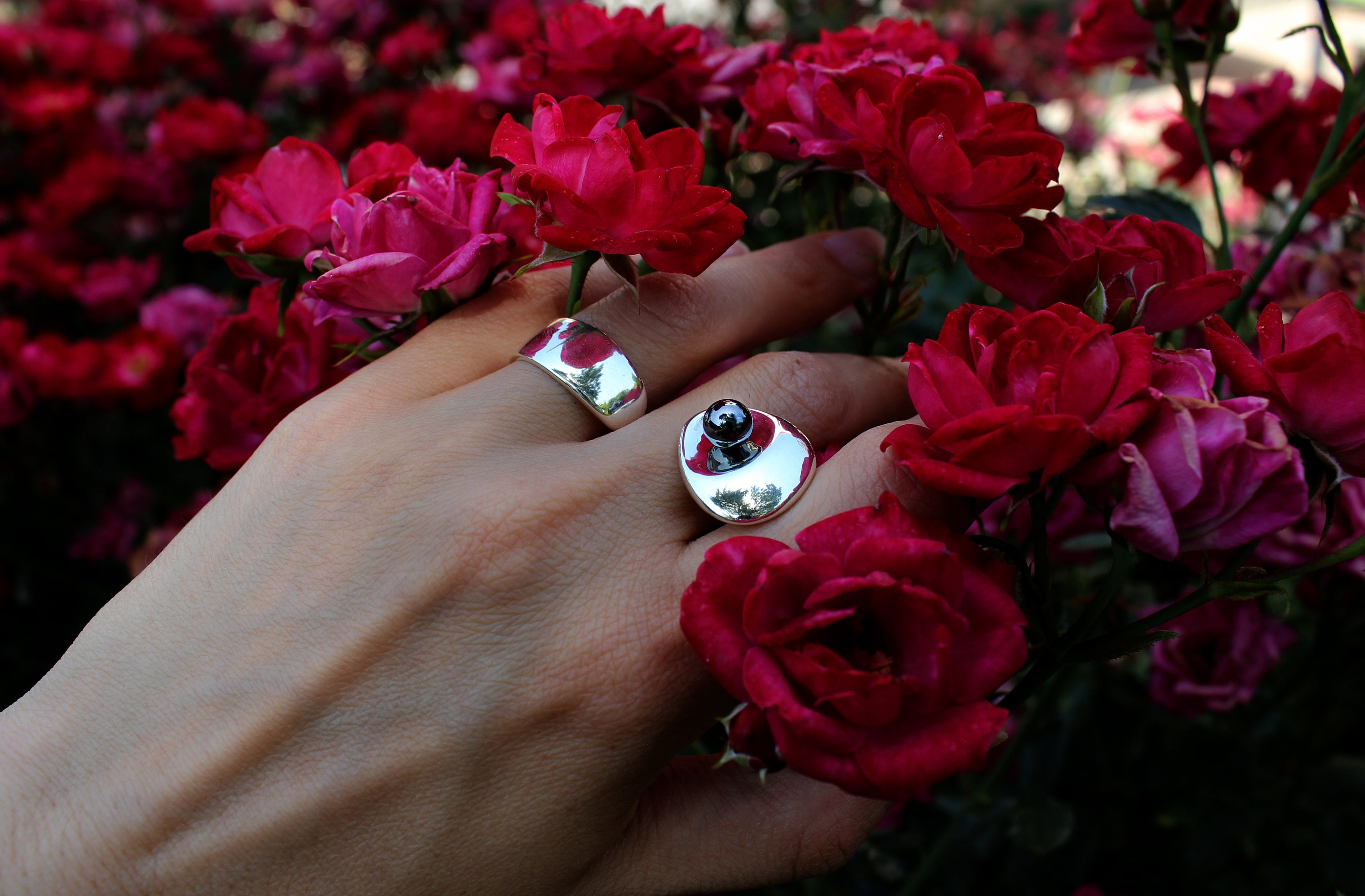 Double Finger Ring Two Finger Ring Double Ring 2 Finger - Etsy