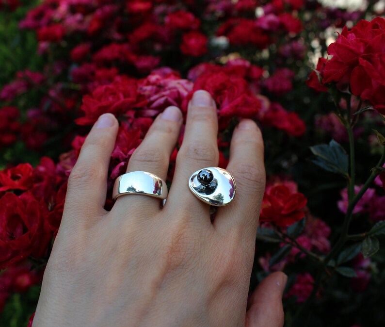 Double Finger Ring Two Finger Ring Double Ring 2 Finger - Etsy