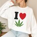 Weed Sweatshirt Marijuana Sweatshirt Marijuana Accessories - Etsy