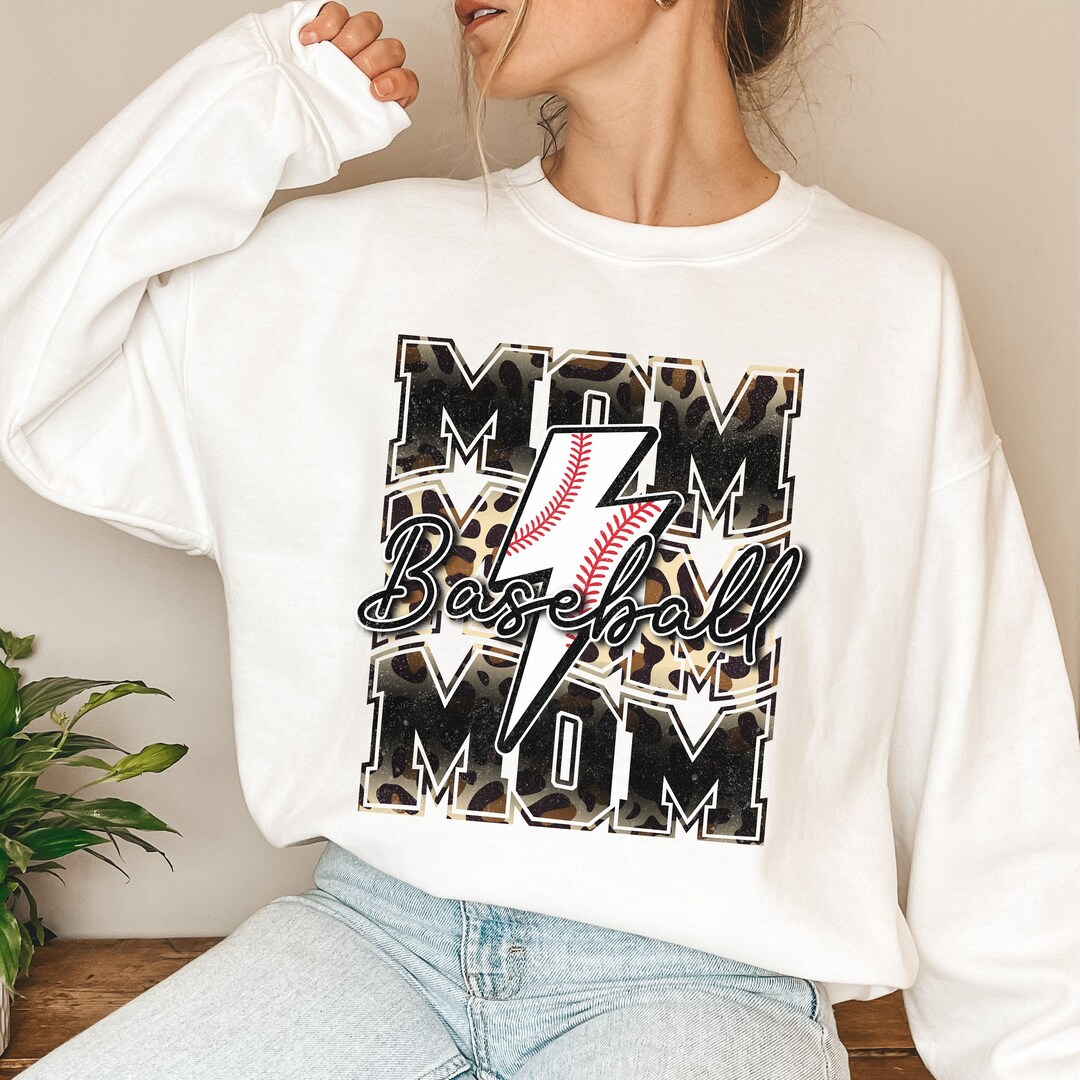Baseball Mom Sweatshirt for Game Day Baseball Season Sweatshirts ...