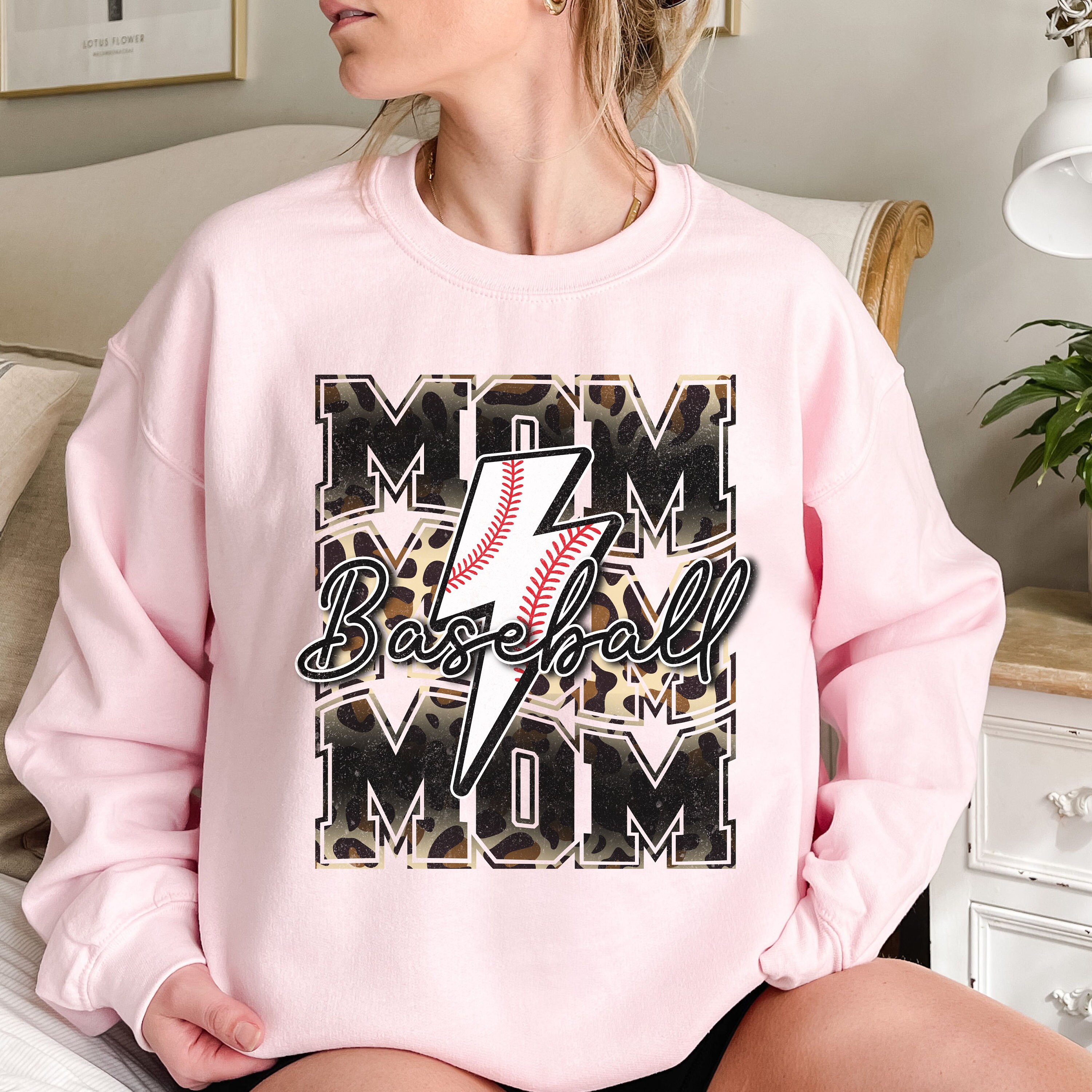 Baseball Mom Sweatshirt for Game Day Baseball Season Sweatshirts ...