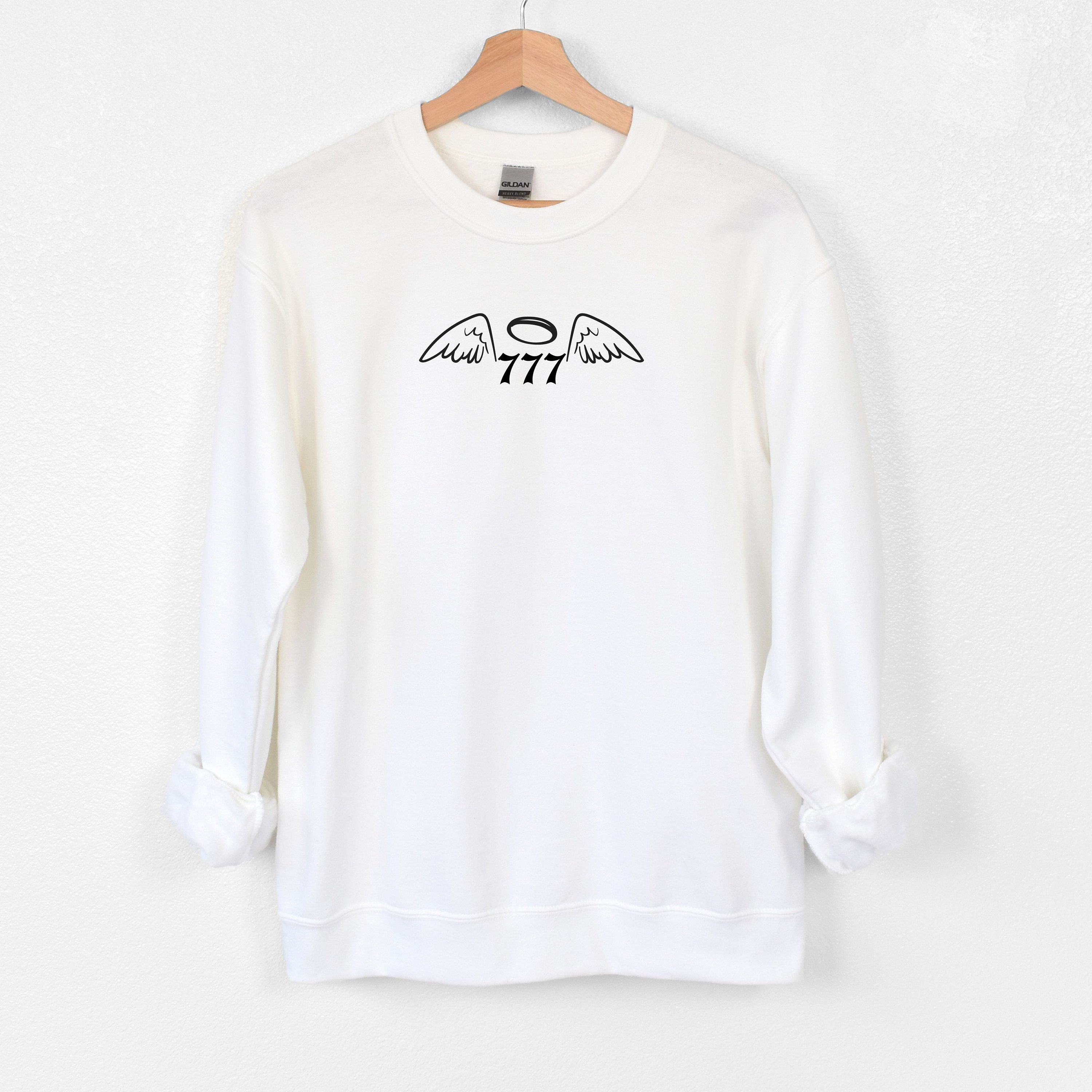 Angel Number 777 Sweatshirt, Angel Number Shirts, Spiritual Shirts ...