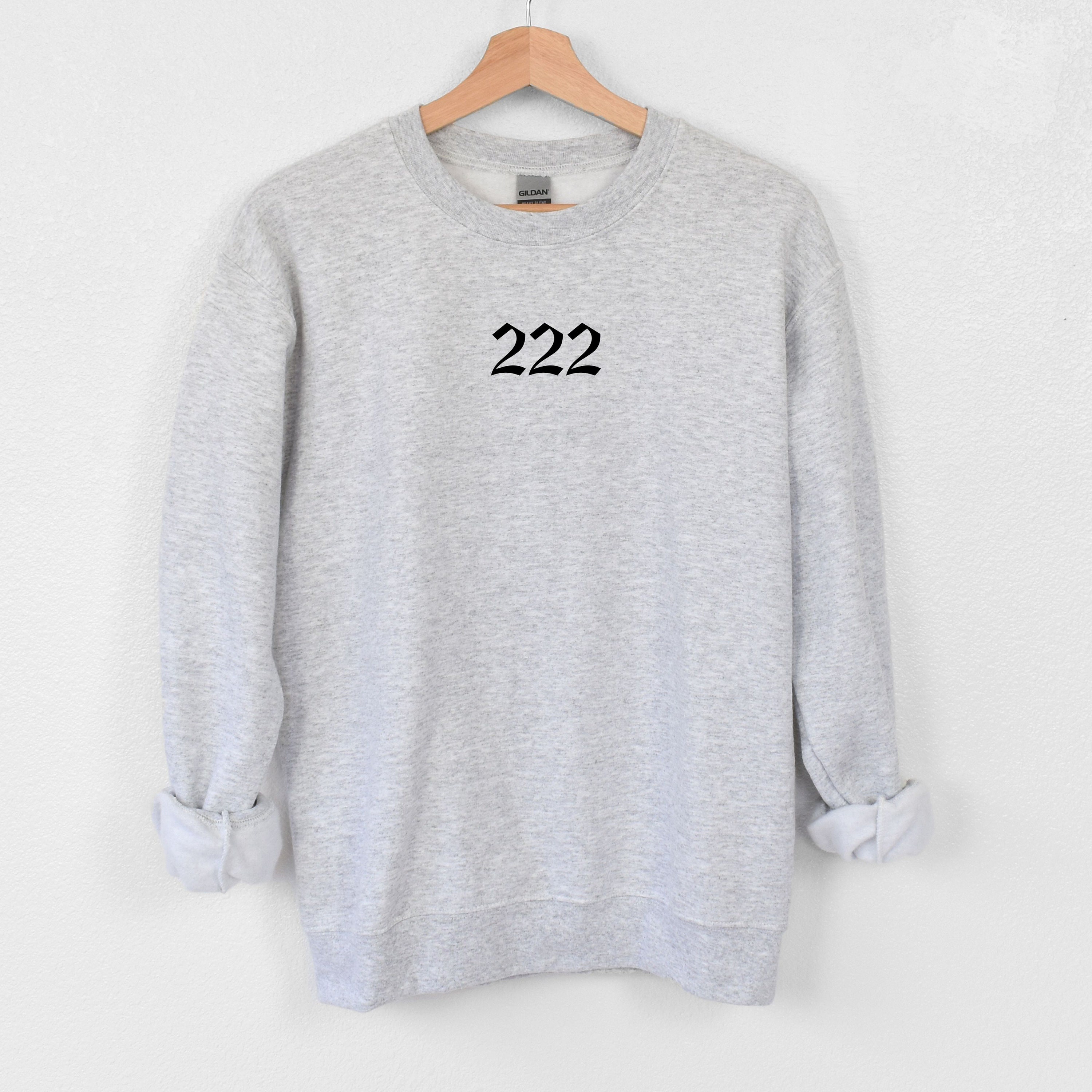 Angel Number 222 Sweatshirt, Angel Number Shirts, Spiritual Shirts ...
