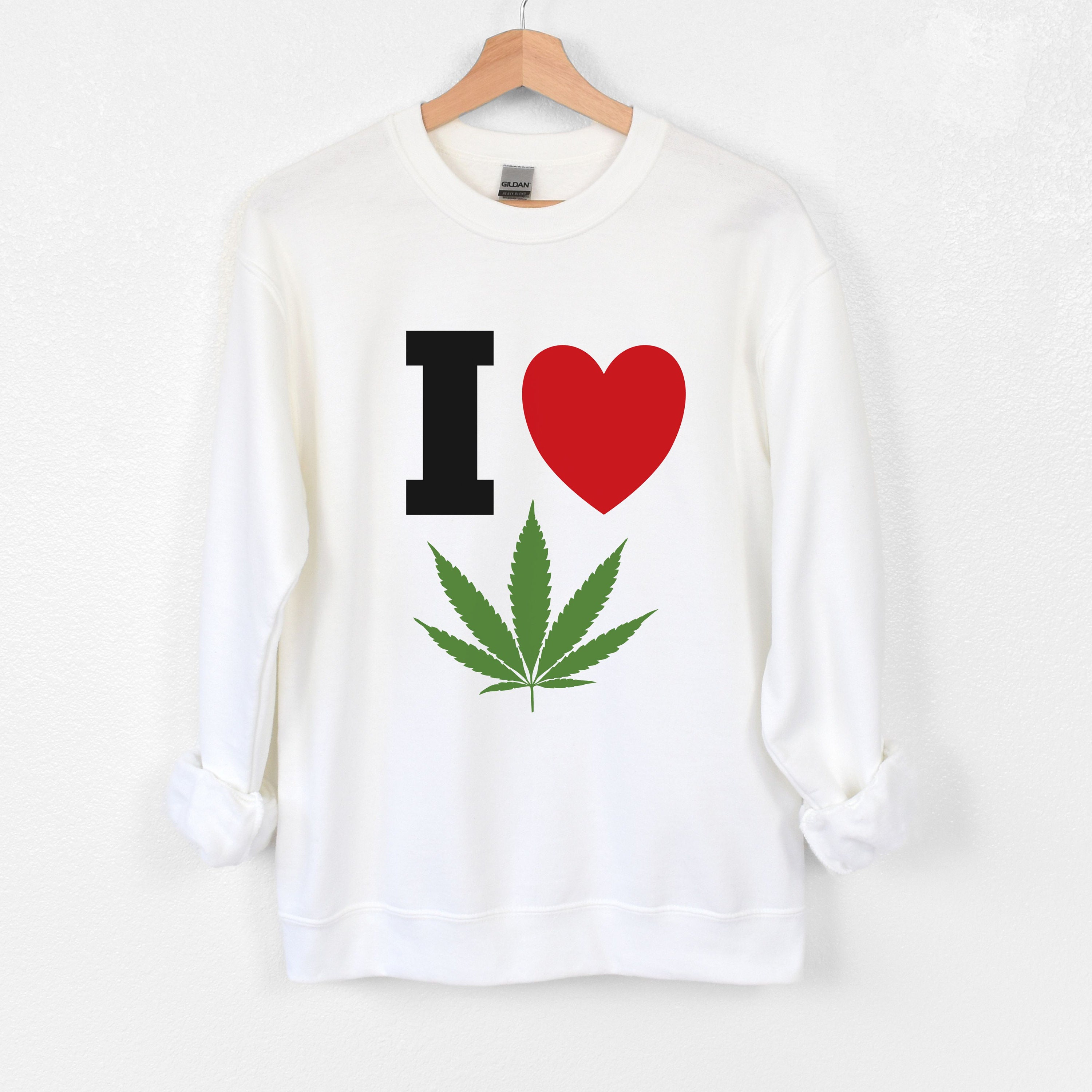 Weed Sweatshirt Marijuana Sweatshirt Marijuana Accessories - Etsy