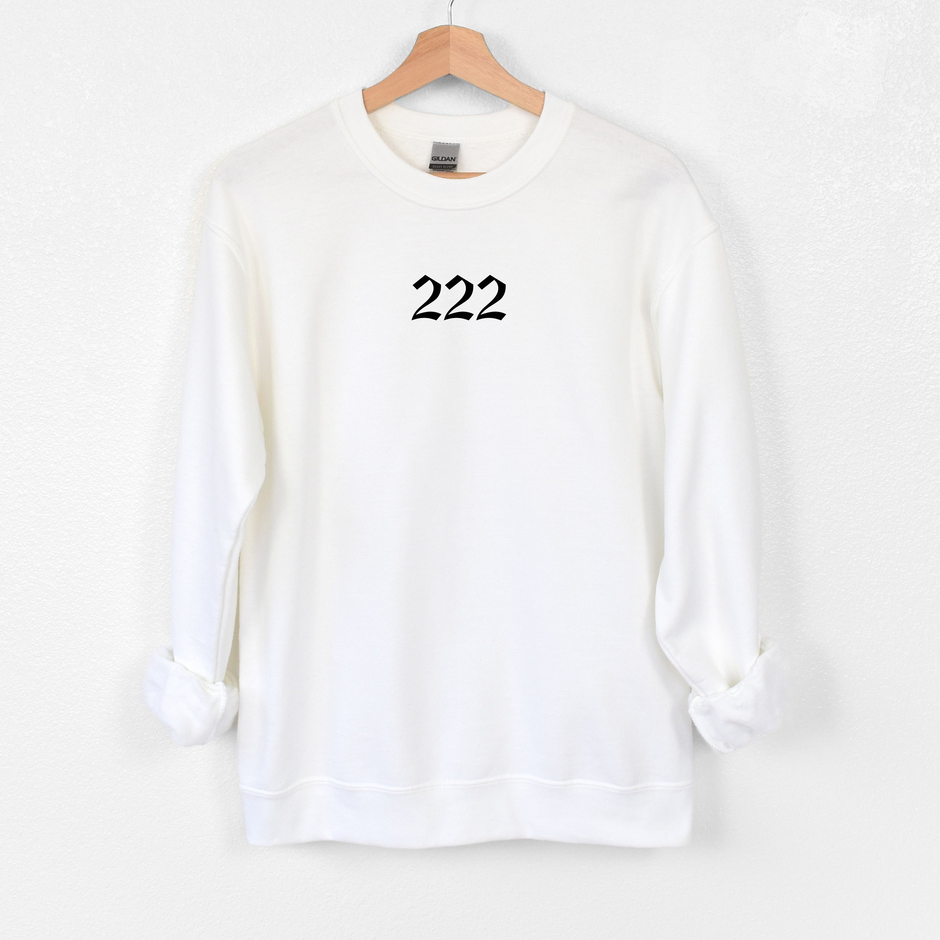 Angel Number 222 Sweatshirt, Angel Number Shirts, Spiritual Shirts ...