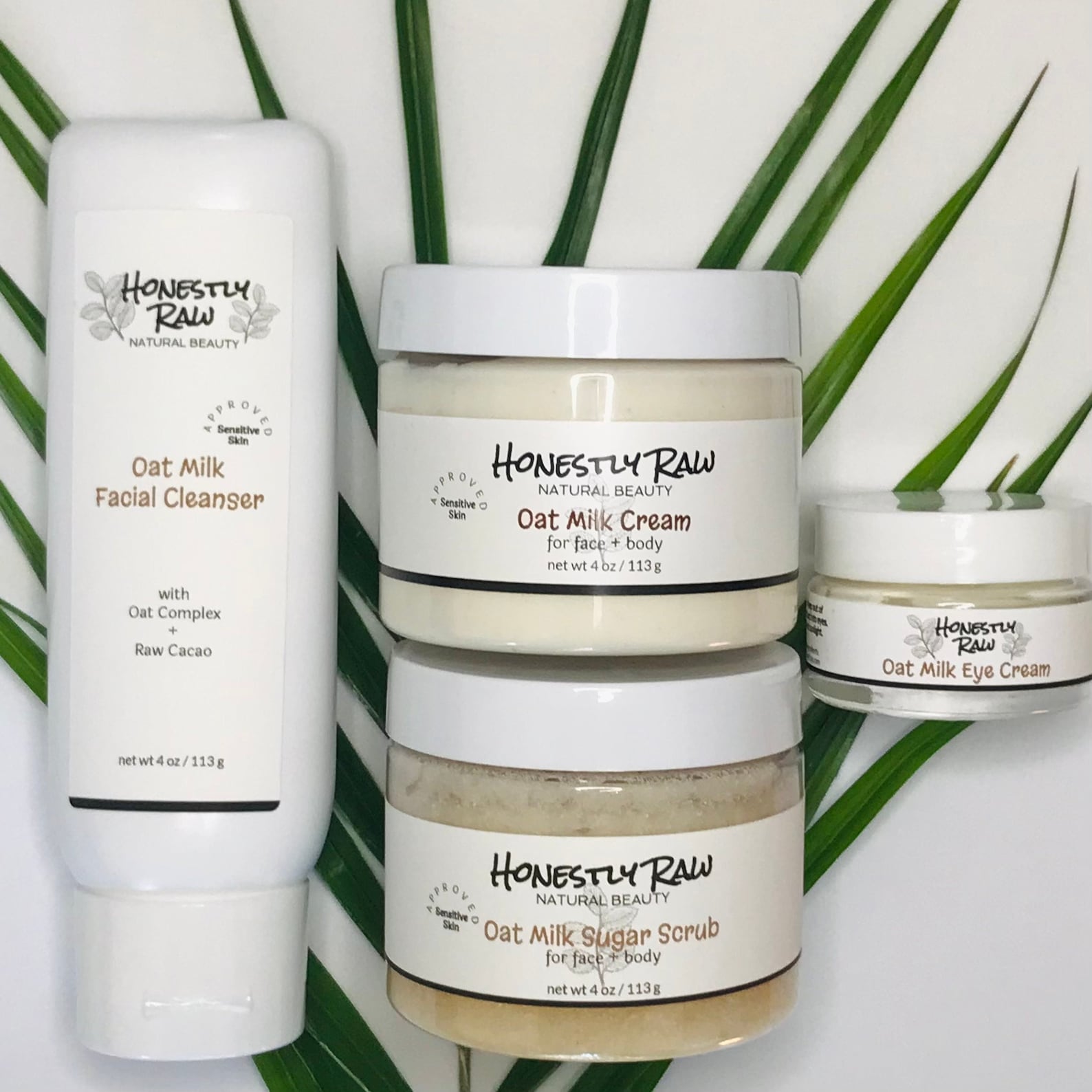 Oat Milk Complete Skincare Set Sensitive Skin Care Bundle | Etsy