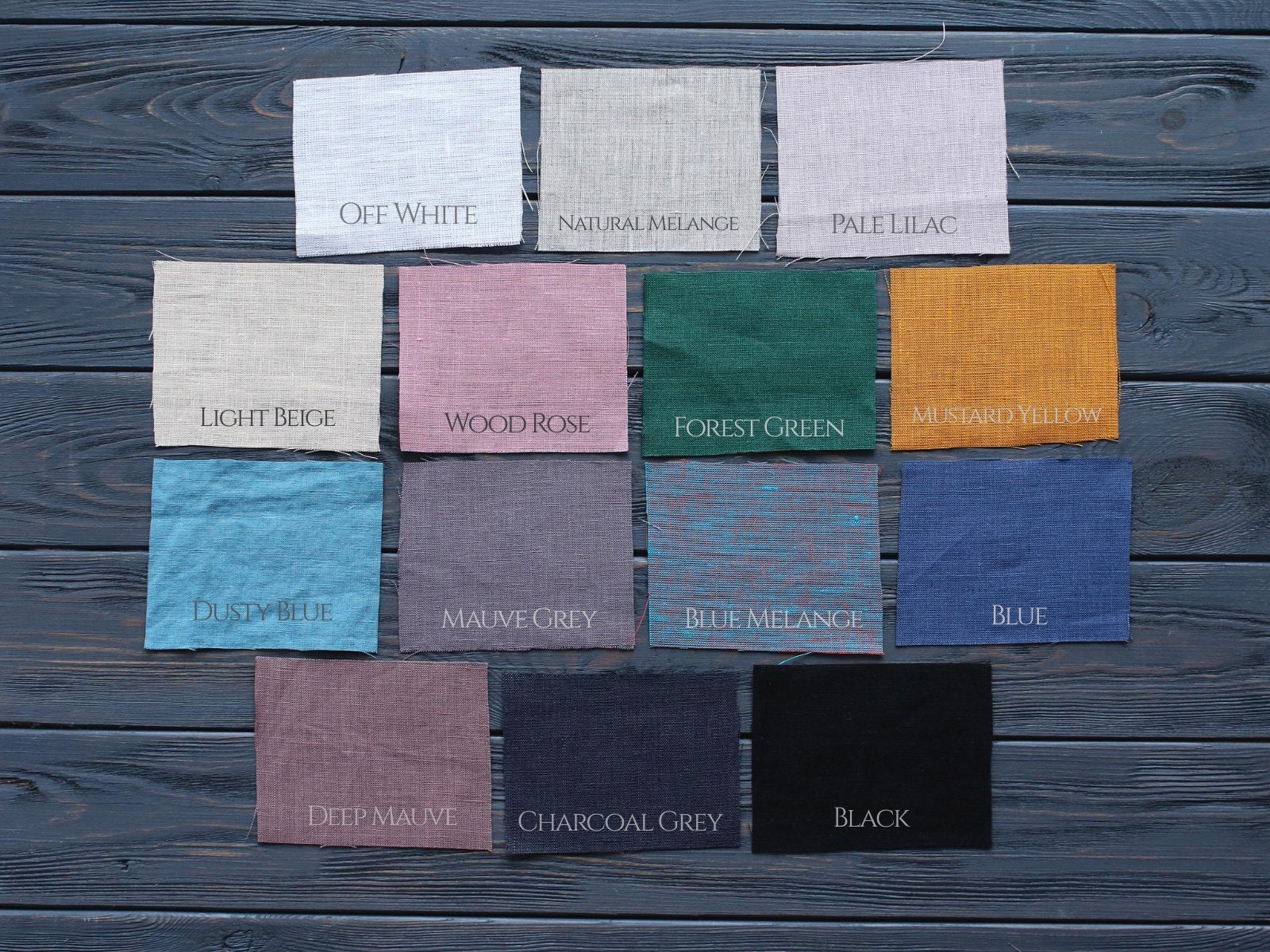 Fabric Samples Linen Samples 100% Linen | Etsy