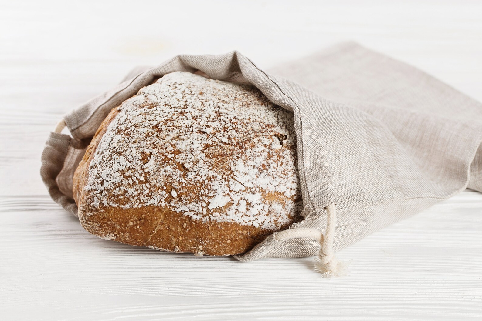 Linen Bags With Drawstring Linen Bread Bag Drawstring Linen - Etsy