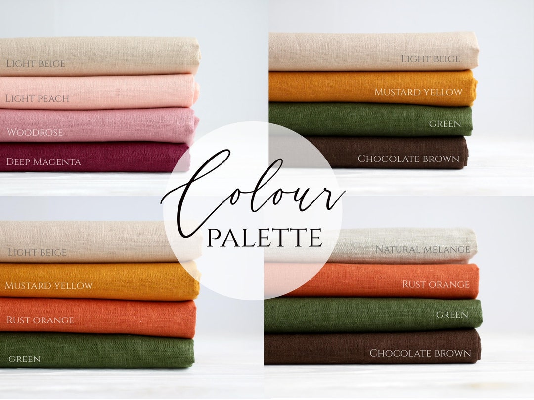 Fabric Samples, Linen Samples, 100% Linen - Etsy