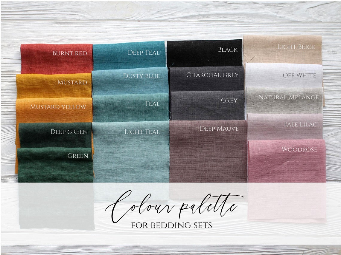 Linen Curtains, Linen Ruffled Curtain Panel, Ruffle Curtain, Ruffled ...