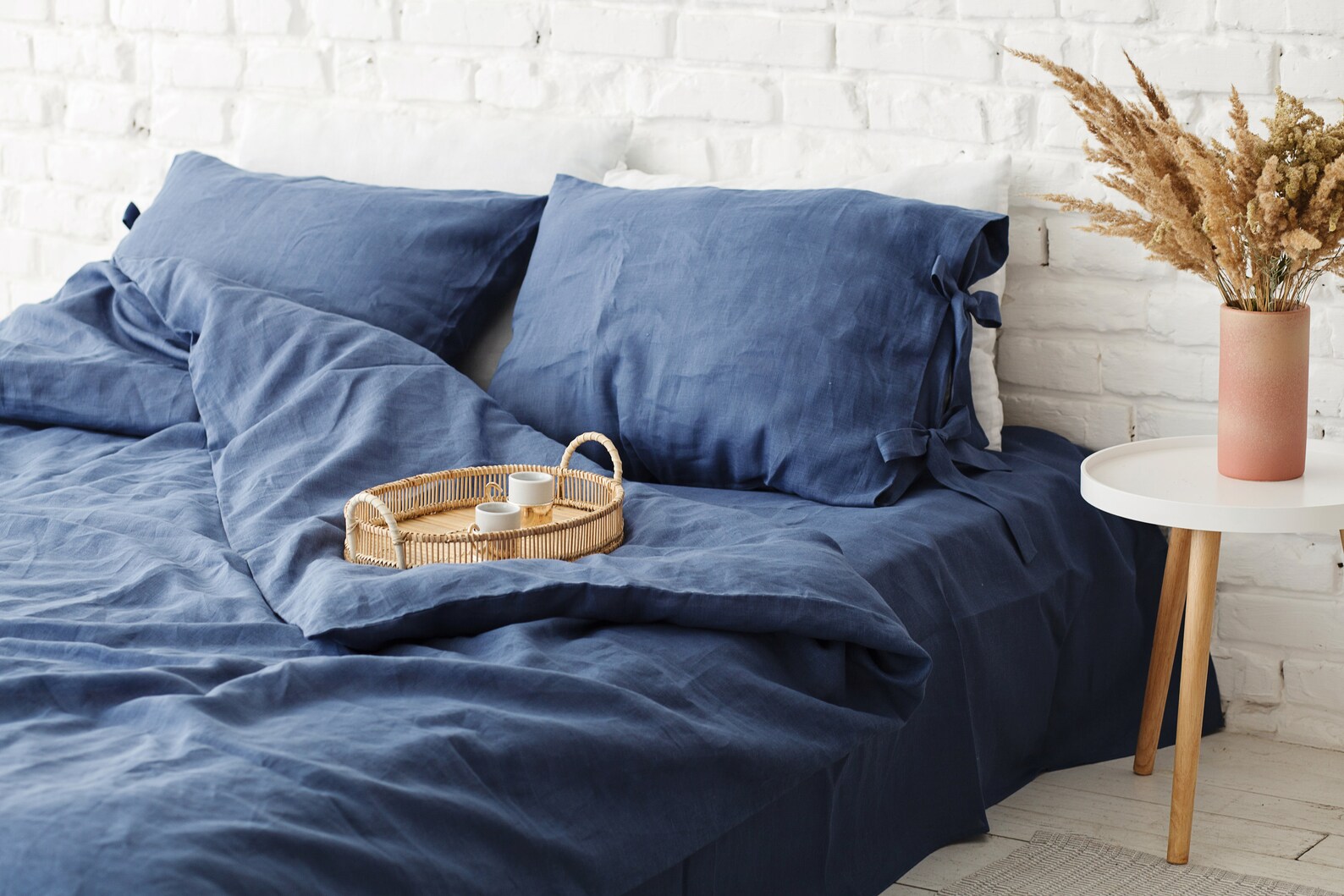 Linen Duvet Cover Natural Linen Bed Linen Bedding | Etsy