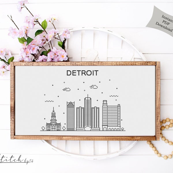 Detroit Embroidery - Etsy