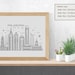 Cross Stitch Pattern Philadelphia Skyline | Counted Cross Stitch PDF ...