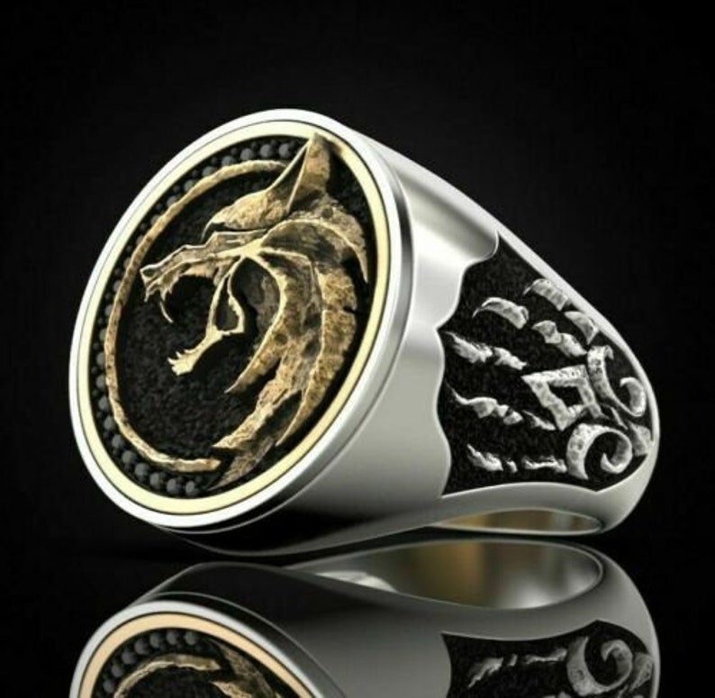 Witcher Geralt Series Ring - Etsy
