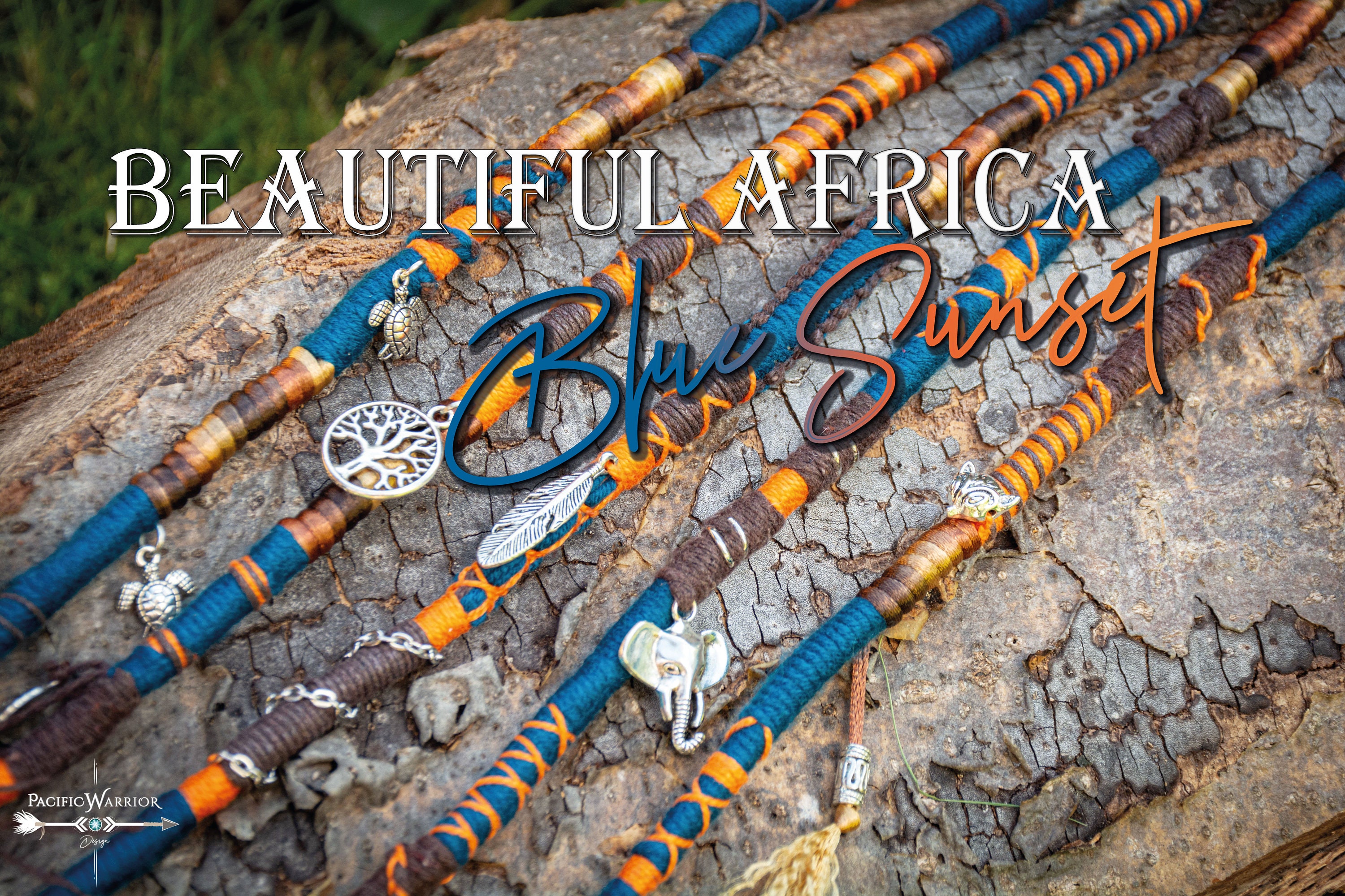 Rasta Extension - Dread - Hairwrap - Africa Collection - Red Sunrise ...