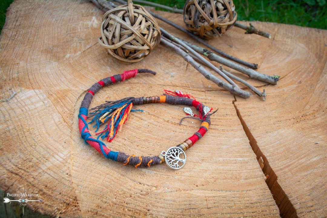 Rasta Extension Dread Hairwrap Africa Collection Red Sunrise Tribal ...