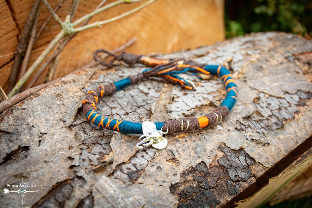 Rasta Extension - Dread - Hairwrap - Africa Collection - Blue Sunset ...