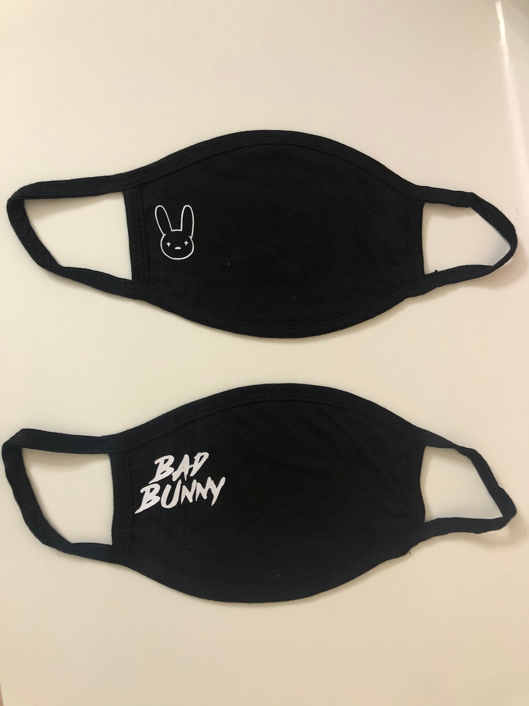 Bad Bunny Face Mask - Etsy