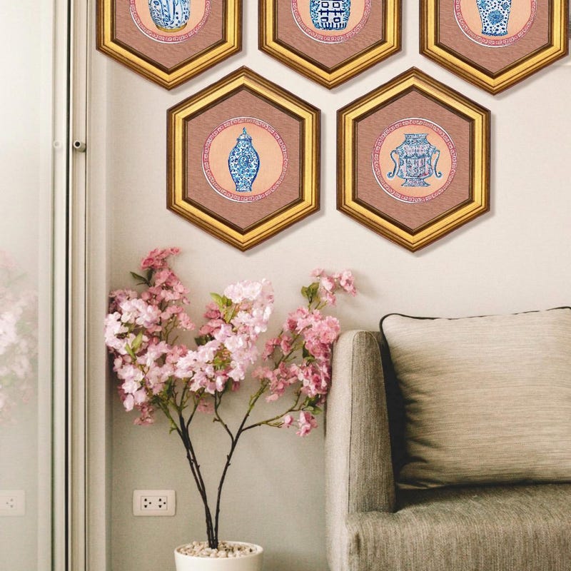 Hexagon Artwork - Etsy