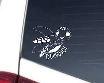 Infinity Sea Turtle Vinyl Decal - Etsy