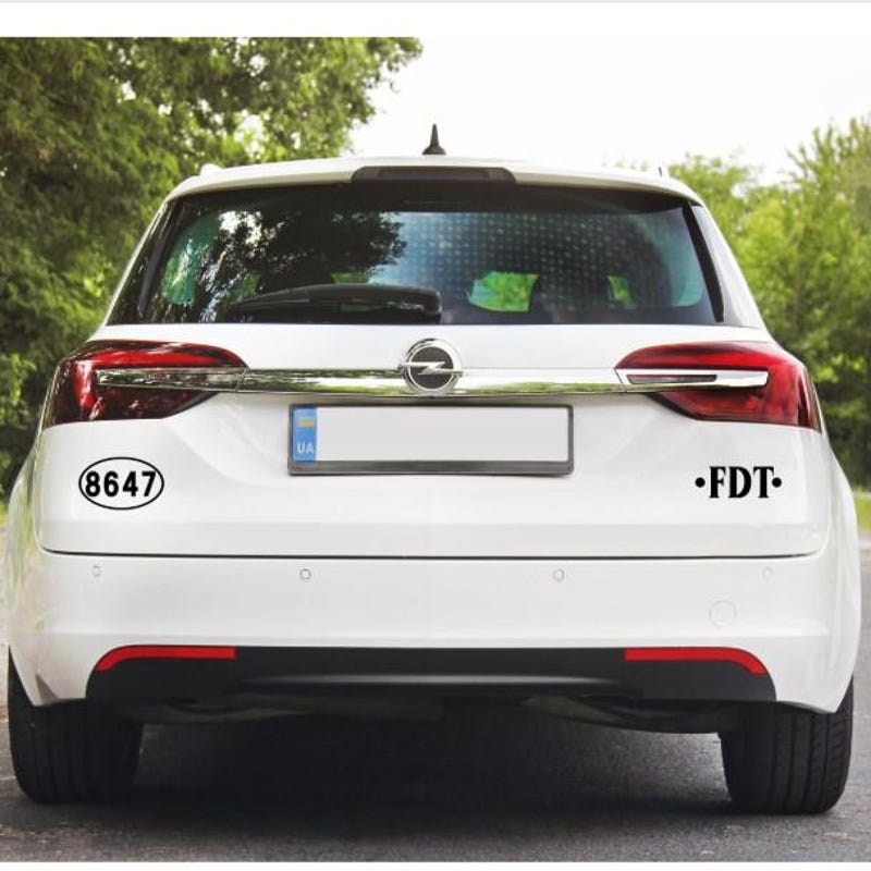 8647 Bumper Sticker - Etsy