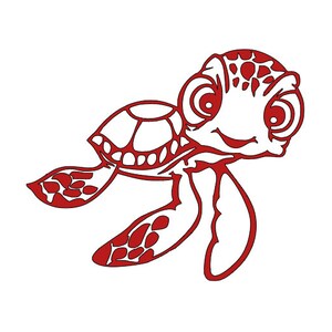 Sea Turtle Die Cut Vinyl Decal - Etsy