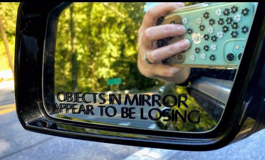 Side View Mirror Die Cut Vinyl Decal - Etsy