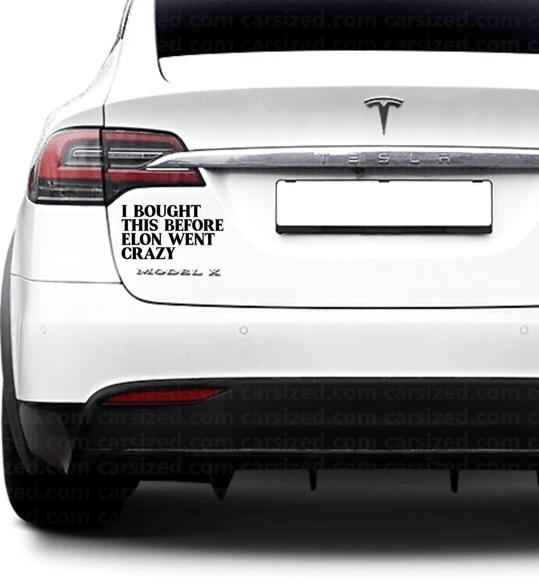 Elon Tesla Die Cut Vinyl Decal - Etsy