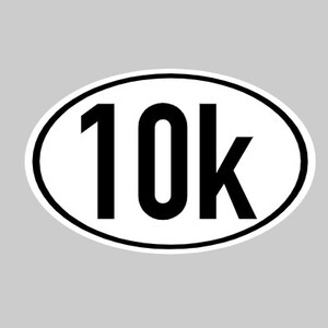 Running Decals Race Decals 5k 10k Funny Running Decals - Etsy