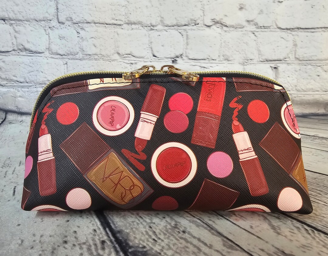 Custom Made Designer Vinyl Makeup Bag ~ Logi Pouch - Etsy