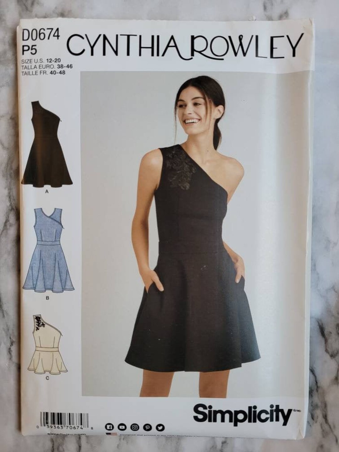 Simplicity Pattern D0674, Sizes D5 4-12, P5 12-20 - Etsy