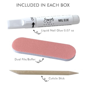 24 Pcs Tangled up in Blue Press on Nails | Short Square Press on Nails ...